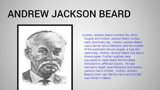 Andrew Jackson Beard at emaze Presentation