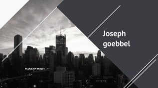 Joseph goebbel at emaze Presentation