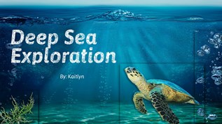 Deep Sea Exploration at emaze Presentation