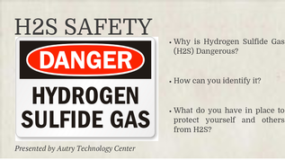 H2S Awareness at emaze Presentation