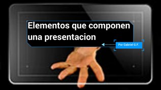 Elementos que componen at emaze Presentation