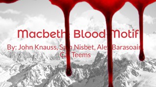 Macbeth: Blood Motif at emaze Presentation