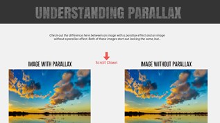 Learning Parallax at emaze Presentation