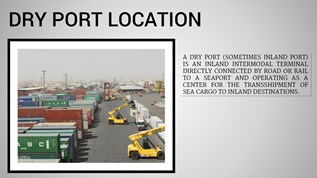 Dry port location at emaze Presentation