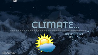 CLIMATE... at emaze Presentation
