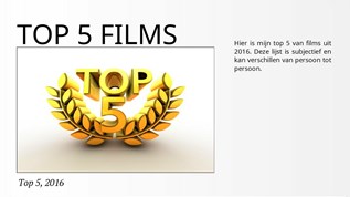 Top 5 films at emaze Presentation