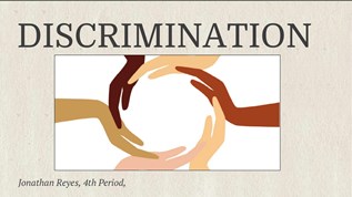 Discrimination at emaze Presentation