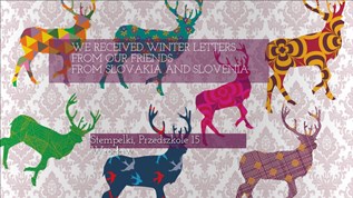 Winter Letters at emaze Presentation