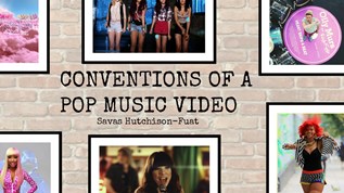 Conventions of a Pop Music Video at emaze Presentation