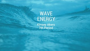 Kinsey Akers Wave Energy at emaze Presentation