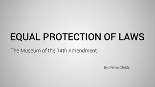 Equal protection of Laws at emaze Presentation