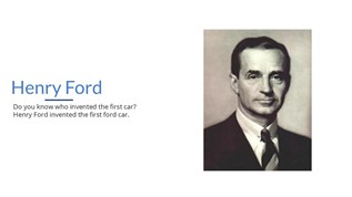 Henry Ford at emaze Presentation