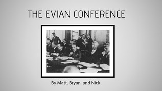 The Evian Conference at emaze Presentation