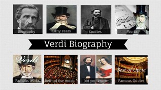 Biography of Giuseppe Verdi at emaze Presentation