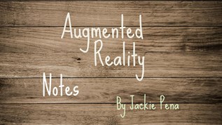 Augmented Reality Notes at emaze Presentation