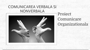 Comunicarea verbala si nonverbala at emaze Presentation