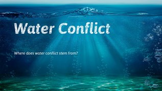 Water conflict at emaze Presentation