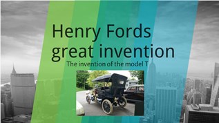 The invention of Henry Ford at emaze Presentation