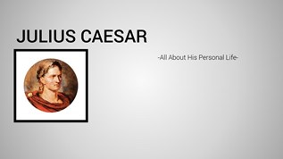 Julius Caesar at emaze Presentation
