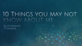 10 Things you may not know about me at emaze Presentation