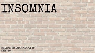 INSOMNIA DISORDER PROJECT at emaze Presentation