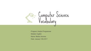 Computer Science at emaze Presentation