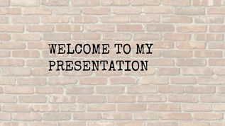 Welcome to my at emaze Presentation