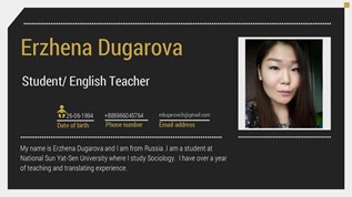 RUSSIAN COORDINATOR at emaze Presentation