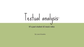 Textual analysis: at emaze Presentation