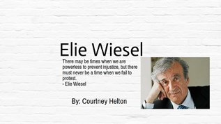 Elie Wiesel at emaze Presentation