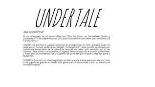 UNDERTALE on emaze