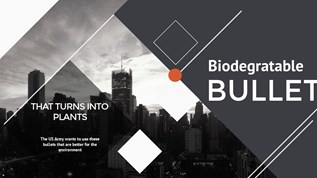 Biodegradable Bullets at emaze Presentation
