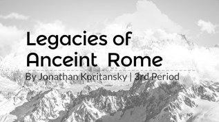 Legacies of Ancient Rome at emaze Presentation