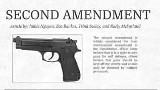 Second Amendment at emaze Presentation