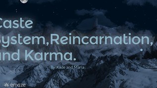 Caste at emaze Presentation