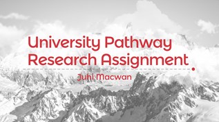 University Pathway at emaze Presentation