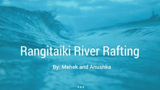 Rangitaiki River Rafting at emaze Presentation