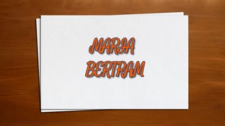 Maria Bertram at emaze Presentation