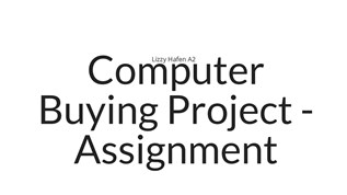 Computer Buying at emaze Presentation