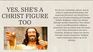 yes, she's a christ figure too at emaze Presentation