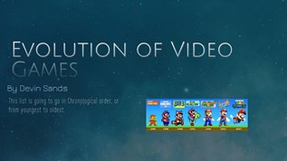 Evolution of Video Games at emaze Presentation