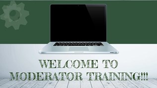 Moderator Training at emaze Presentation