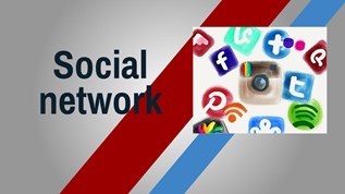 Social network at emaze Presentation