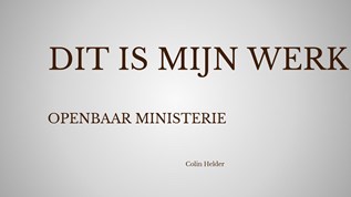 DIT IS MIJN WERK at emaze Presentation