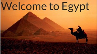 Welcome to Egypt at emaze Presentation