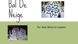 Bal De Neige at emaze Presentation
