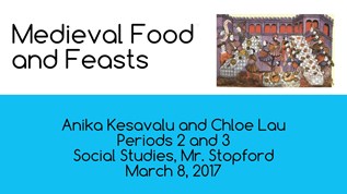 Medieval Food and Feasts at emaze Presentation