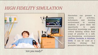 High Fidelity Simulation at emaze Presentation
