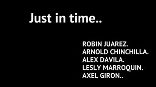 Justo a tiempo.robin at emaze Presentation