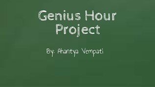 Genius hour elevator pitch copy1 at emaze Presentation